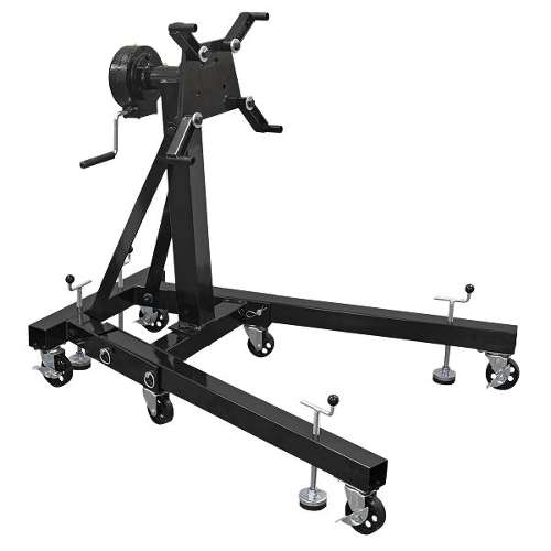 Folding 360 Rotating Engine Stand with Geared Handle Drive, 680kg ...