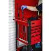 Heavy-Duty Mobile Tool & Parts Trolley with 5 Drawers & Lockable Top ...